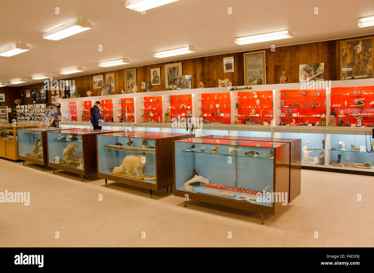 Canada, Manitoba, Churchill, Eskimo Museum. Regional Inuit and First ...