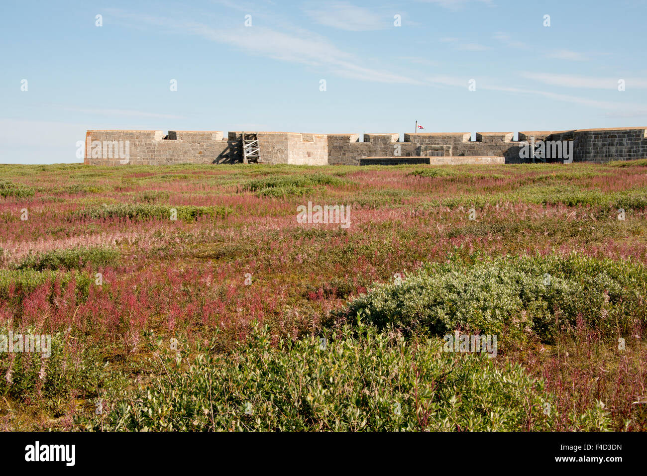 Canada, Manitoba, Churchill. National Historic Site, Prince of Wales ...