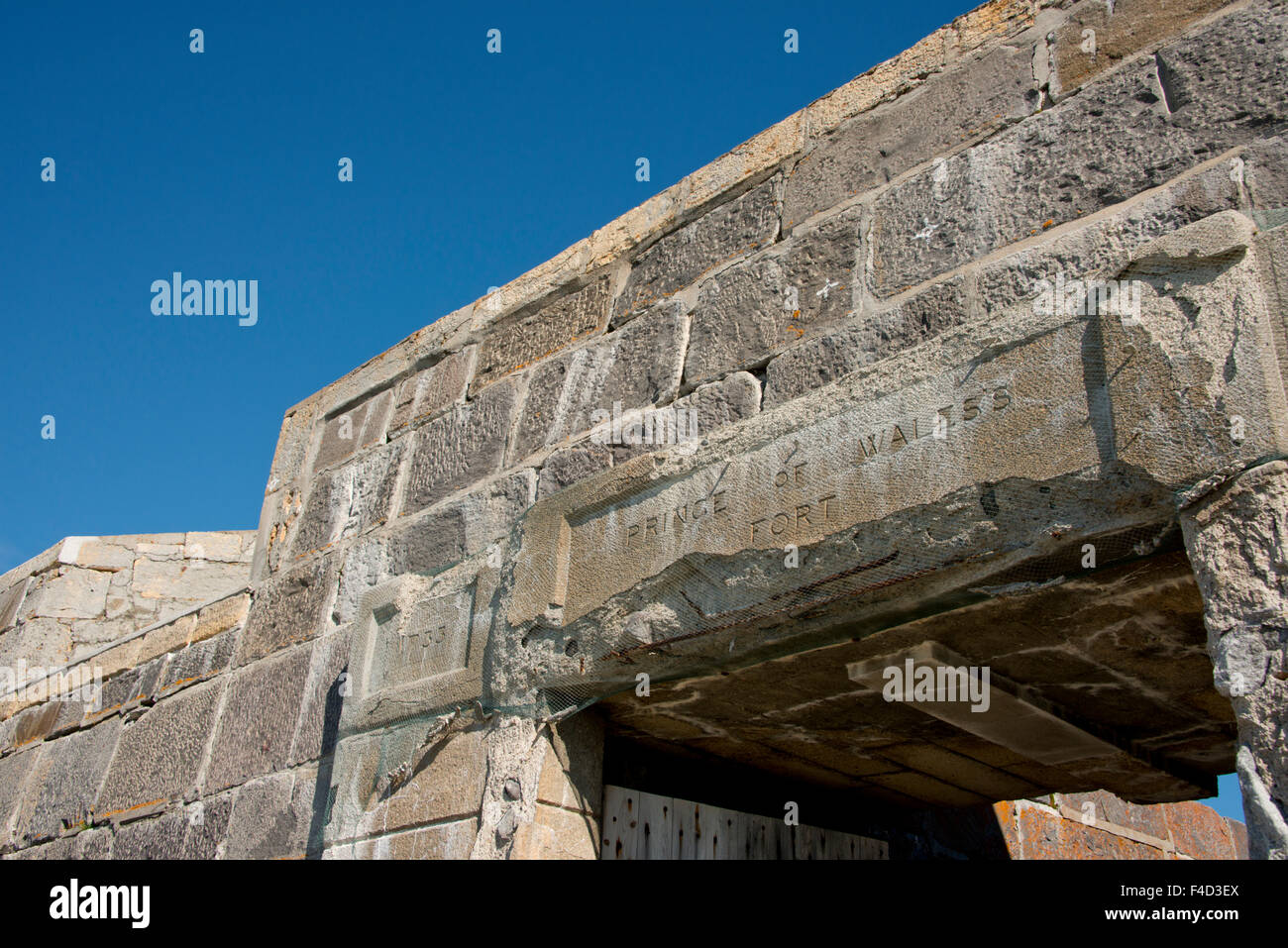 Canada manitoba churchill national historic hi-res stock photography ...