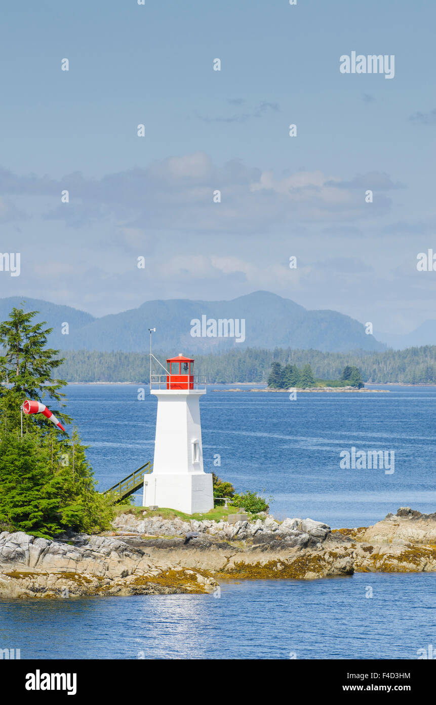 Dryad Point Lightstation, Bella Bella, Inside Passage, British Columbia ...