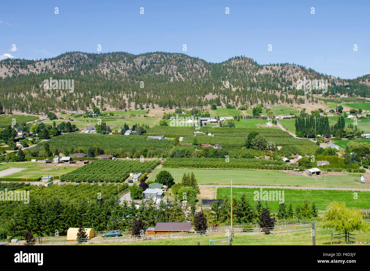 Summerland, British Columbia, Canada Stock Photo - Alamy