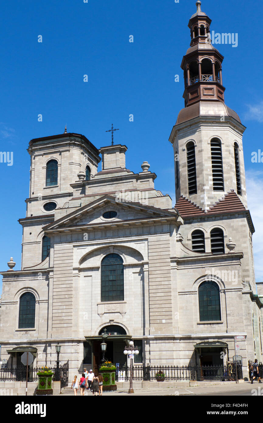 Canada, Quebec, Quebec City, Basilique-Cathedrale Notre-Dame-De-Quebec ...