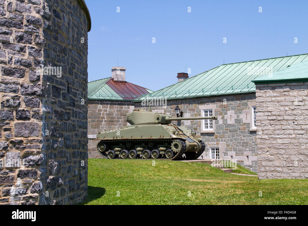 Canada, Quebec, Quebec City, La Citadelle de Quebec, The Citadelle with ...