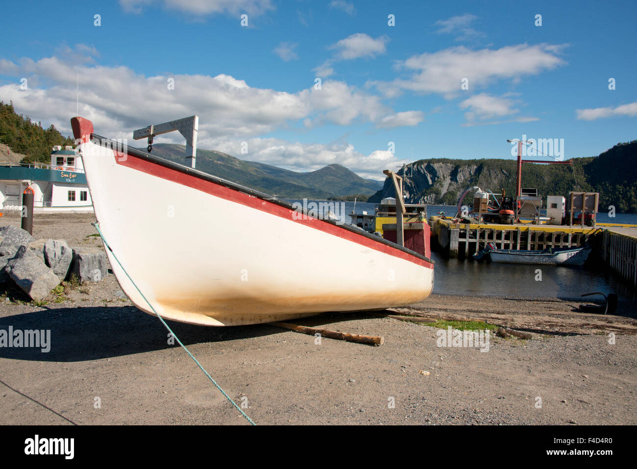 Canada, Newfoundland, Bonne Bay, Norris Point. Gateway to Gros Morne ...