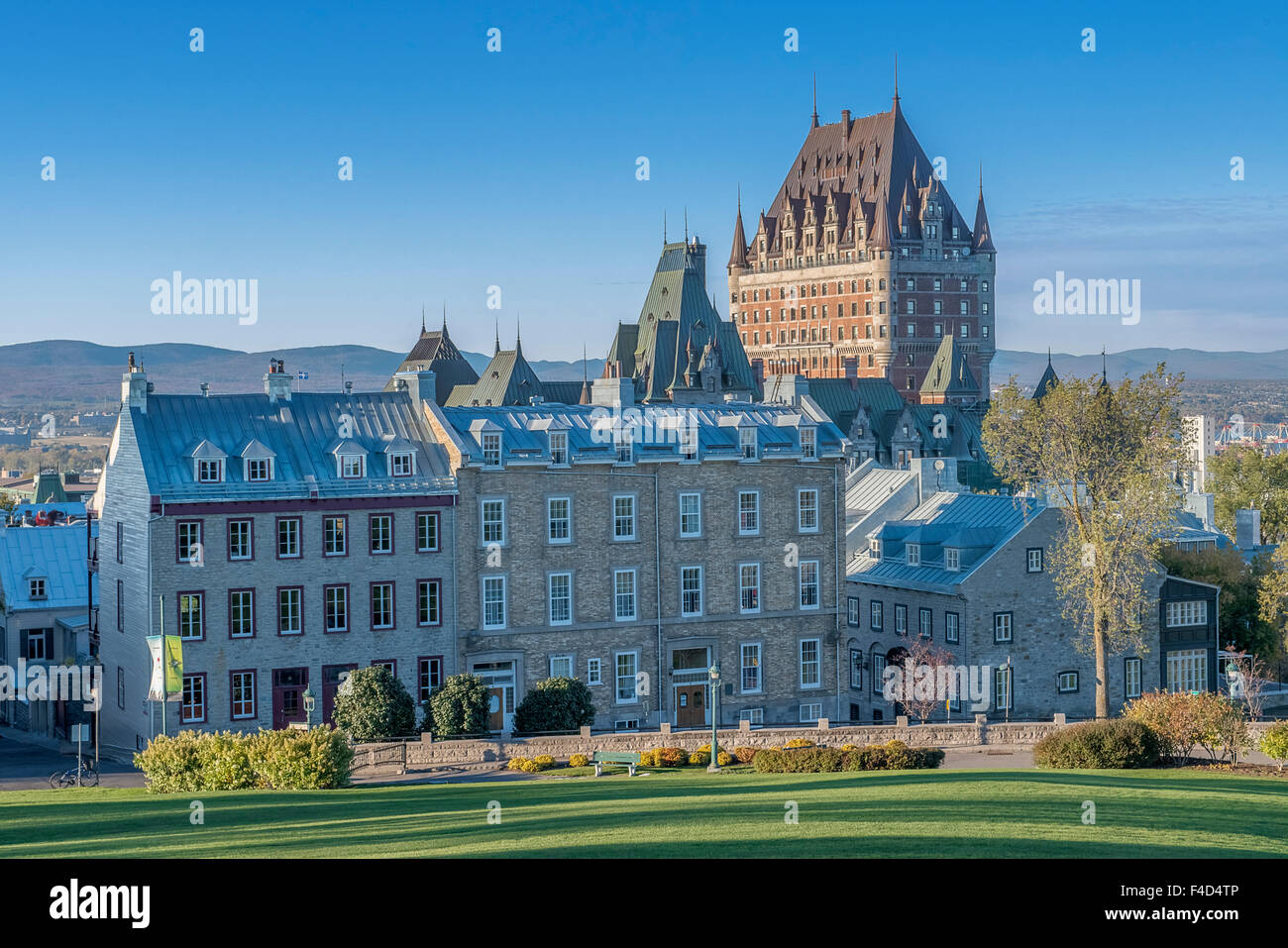 Canada, Quebec, Quebec City, Old Town (Large format sizes available ...