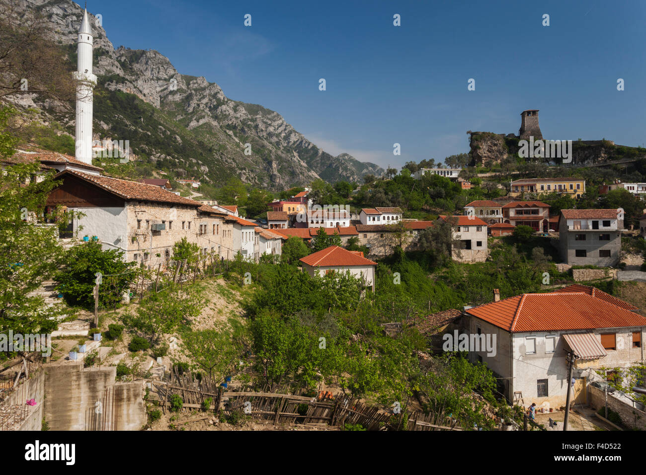 Albania kruja elevated town hi-res stock photography and images - Alamy
