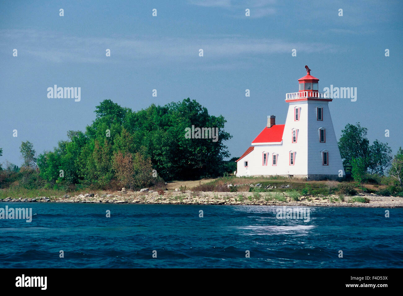 Canada, Ontario, North Channel, Lake Huron, Strawberry Island ...