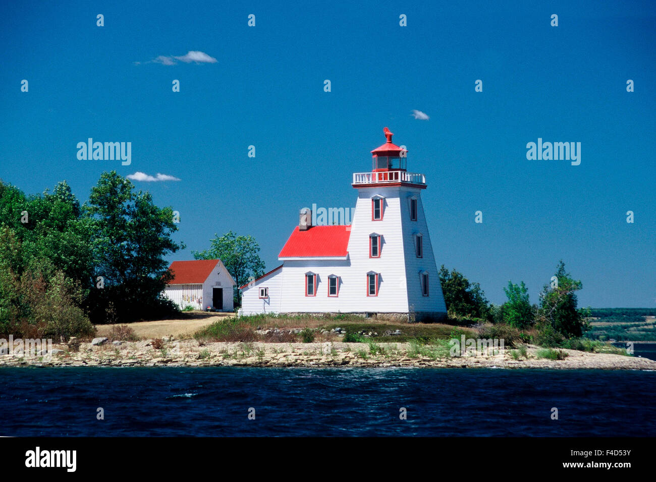 Canada, Ontario, North Channel, Lake Huron, Strawberry Island ...