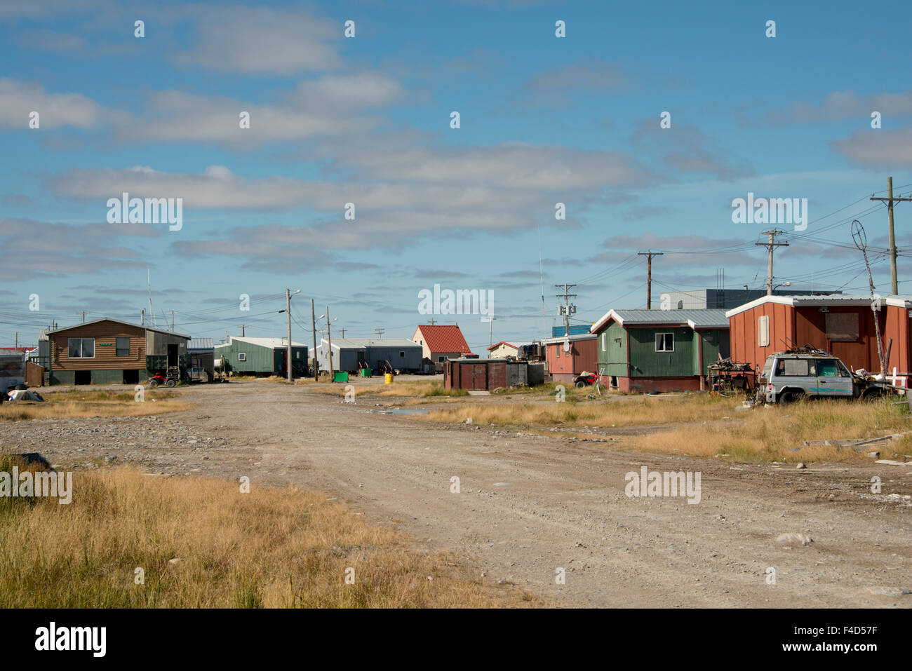 Canada, Nunavut, western shore of Hudson Bay, Kivalliq Region, Arviat ...