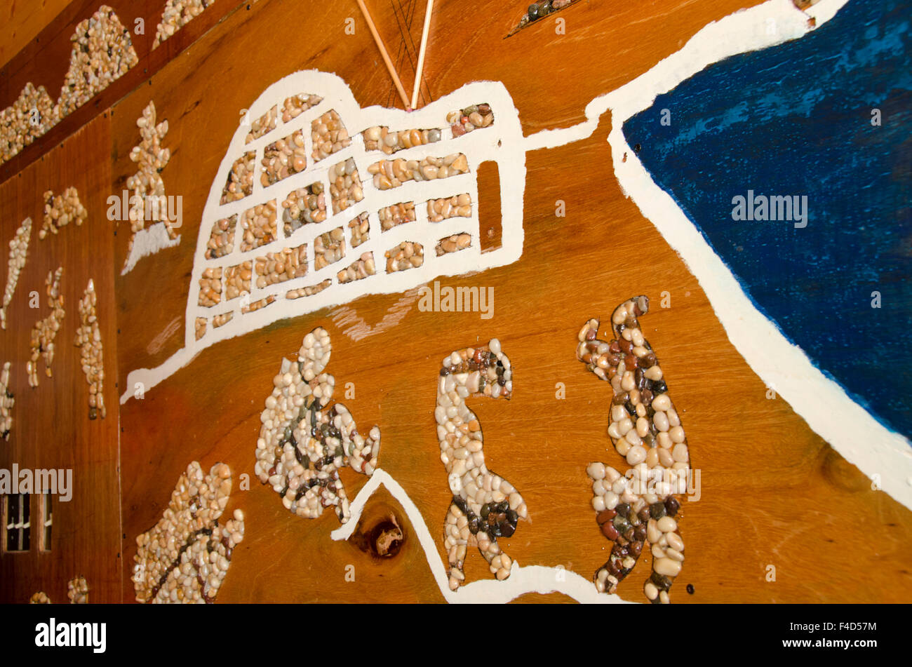 Canada, Nunavut, Hudson Bay, Kivalliq Region, Arviat. Inside typical ...