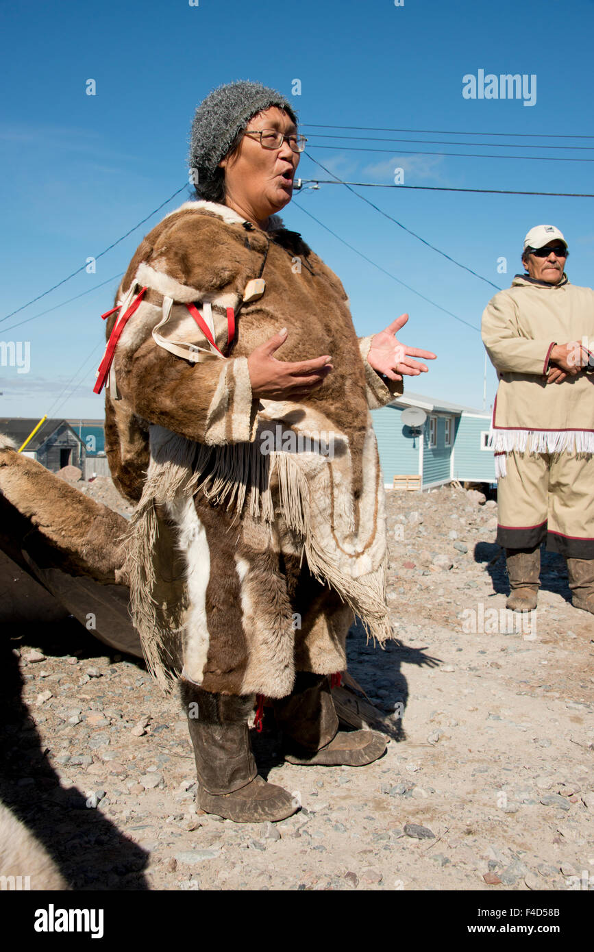 Canada, Nunavut, western shore of Hudson Bay, Kivalliq Region, Arviat ...