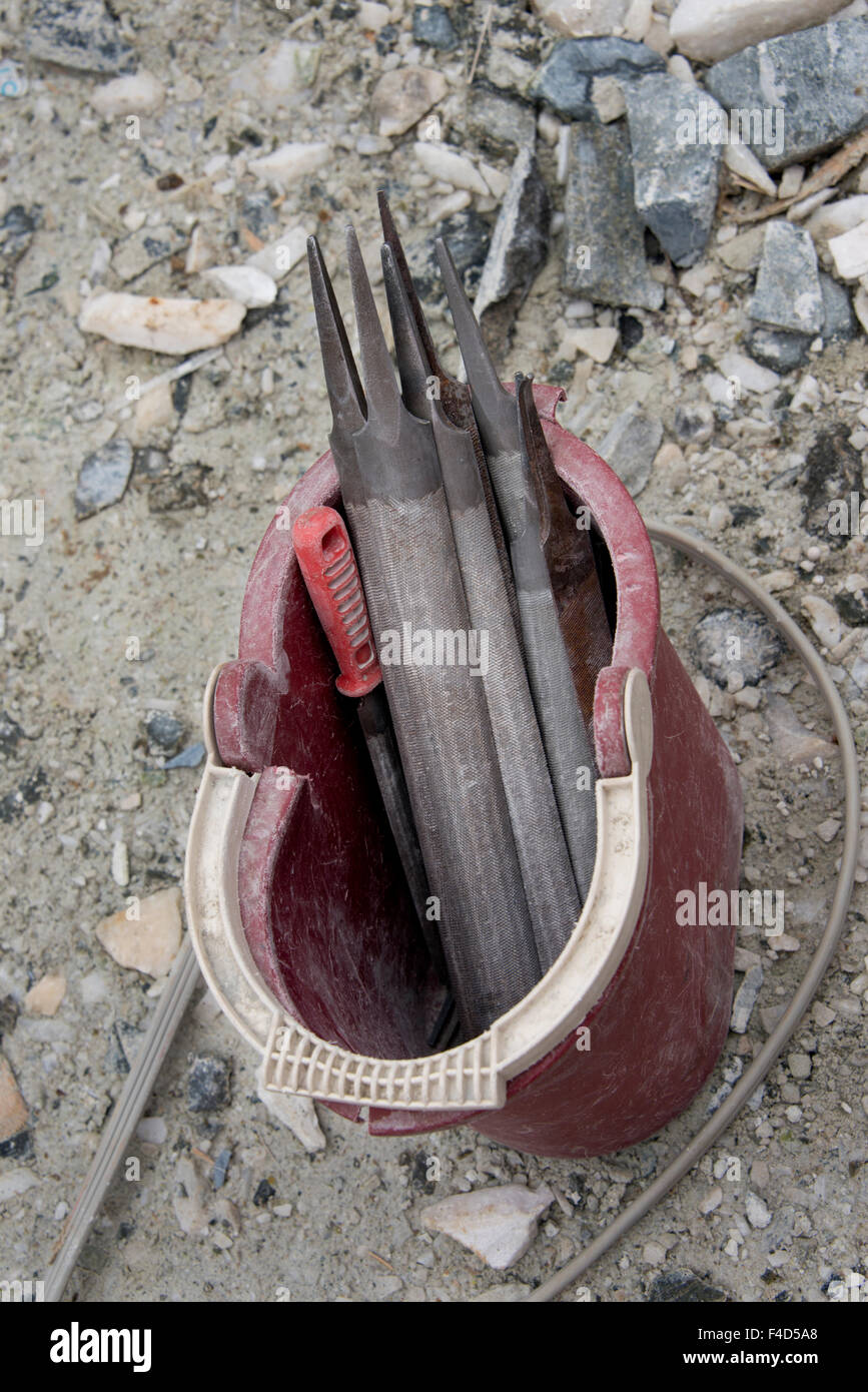 Canada, Nunavut, Qikiqtaaluk, Cape Dorset. 'Capital of Inuit Art ...