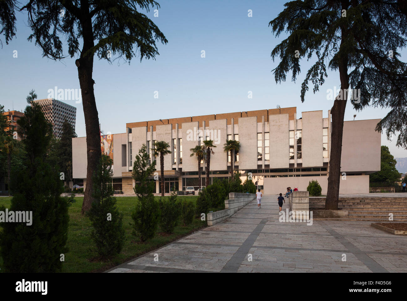 Albania, Tirana, National Art Gallery Stock Photo - Alamy