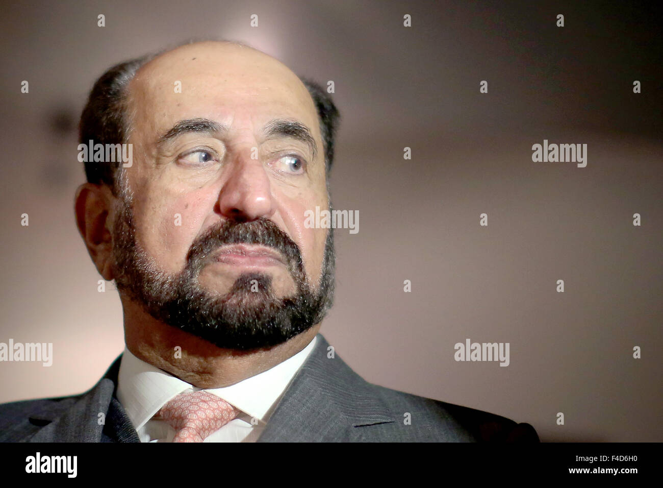 Mainz, Germany. 16th Oct, 2015. The Emir of Sharjah, his Highness ...