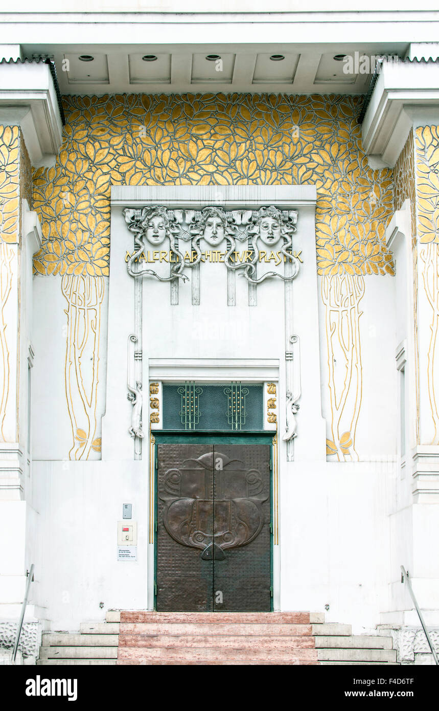 Austria, Vienna, Secession Hall Entrance (Large format sizes available ...