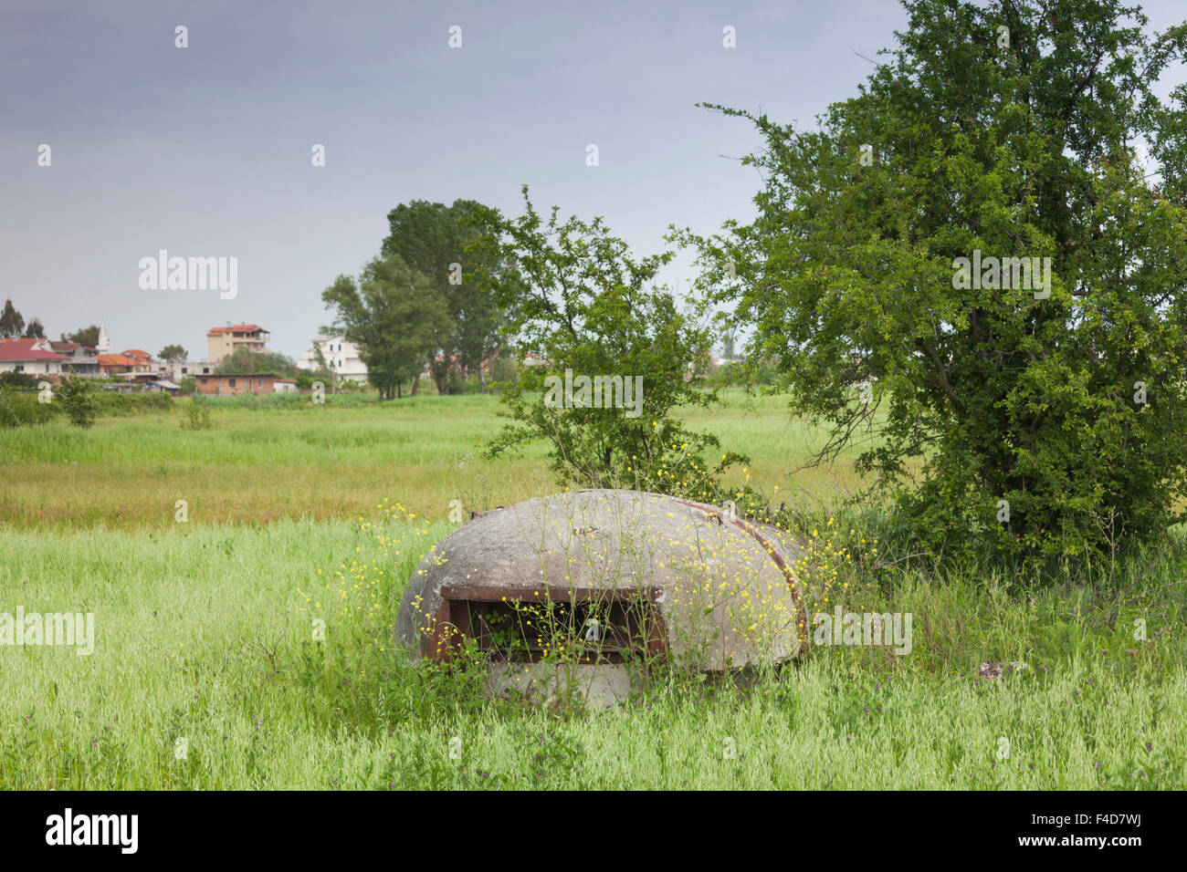 Communist bunkers in field hi-res stock photography and images - Alamy