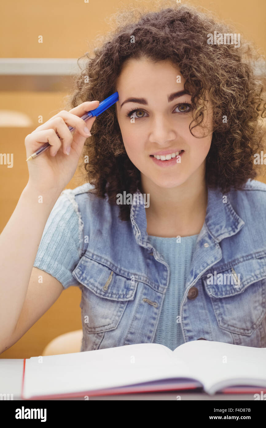 Pretty student in lecture hall Stock Photo - Alamy Pretty student in lecture hall Stock Photo - Alamy