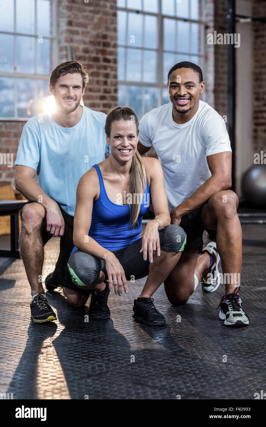 Woman crouching exercise hi-res stock photography and images - Alamy