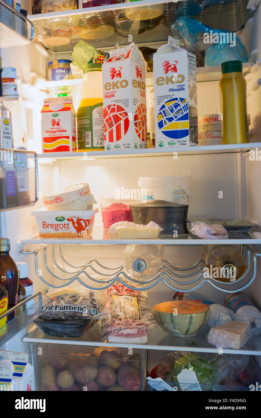 Refrigerator shelves hi-res stock photography and images - Alamy