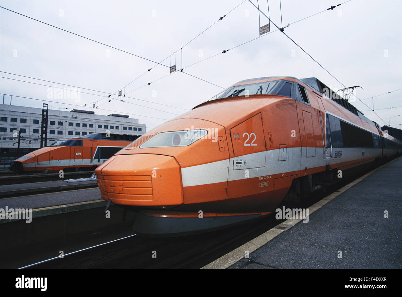 France, TGV high speed train. (Large format sizes available Stock Photo ...