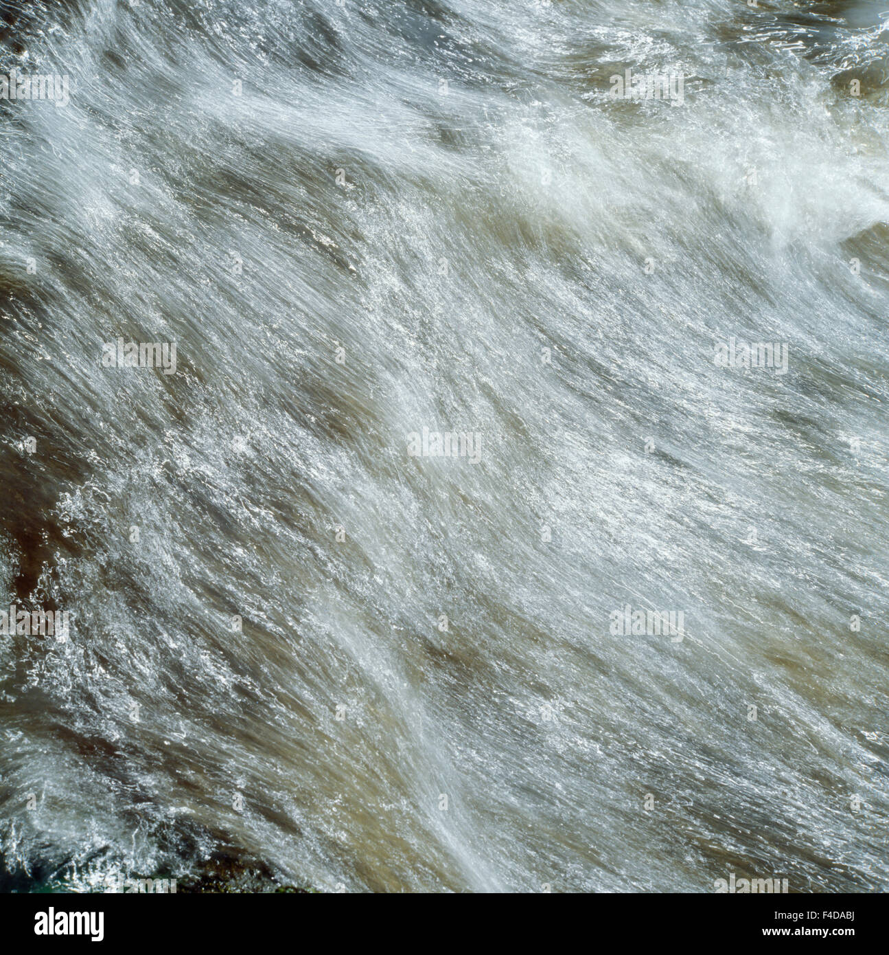 Flowing water, elevated view Stock Photo - Alamy