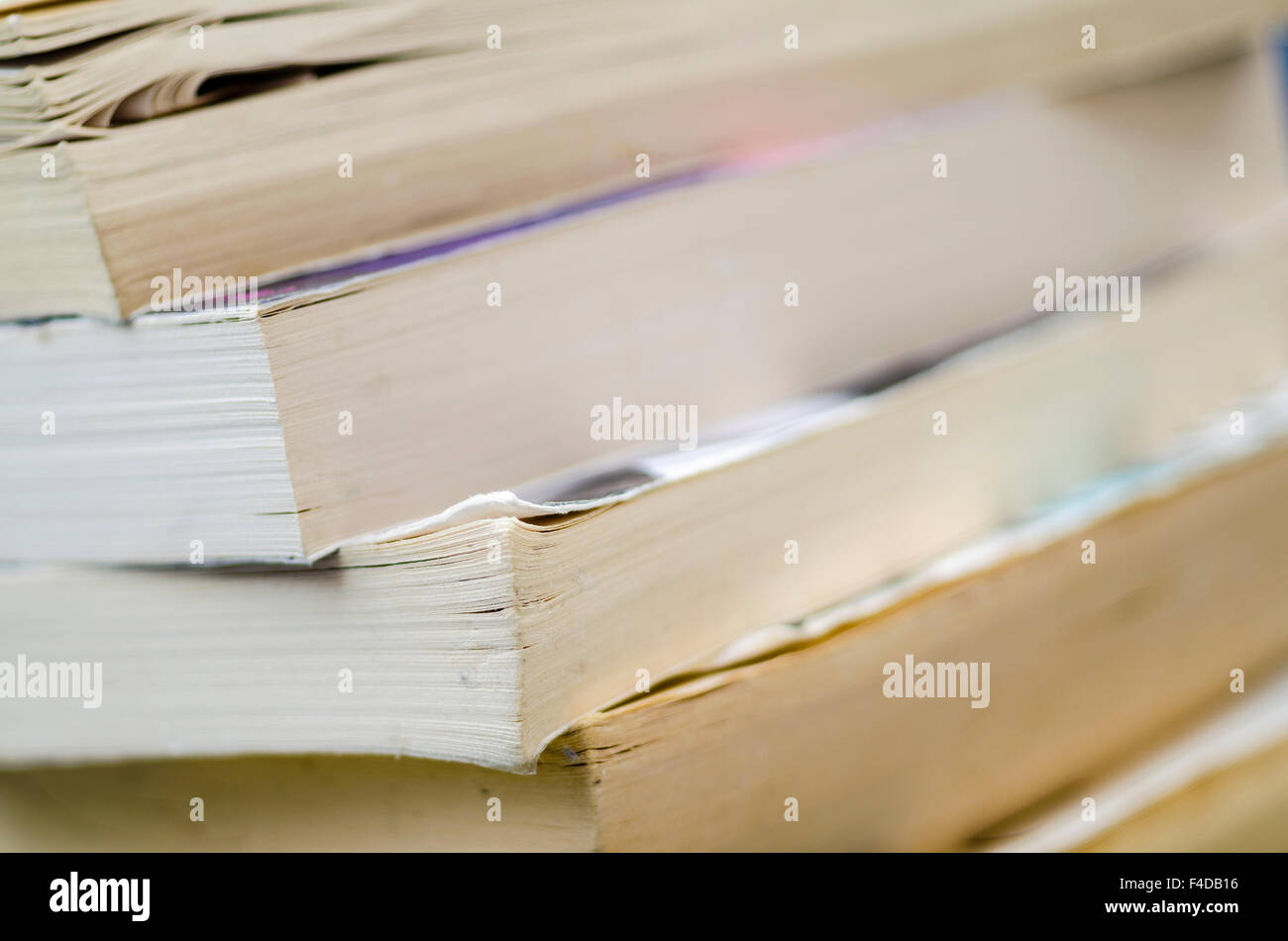 Closeup paperback reading book hi-res stock photography and images - Alamy