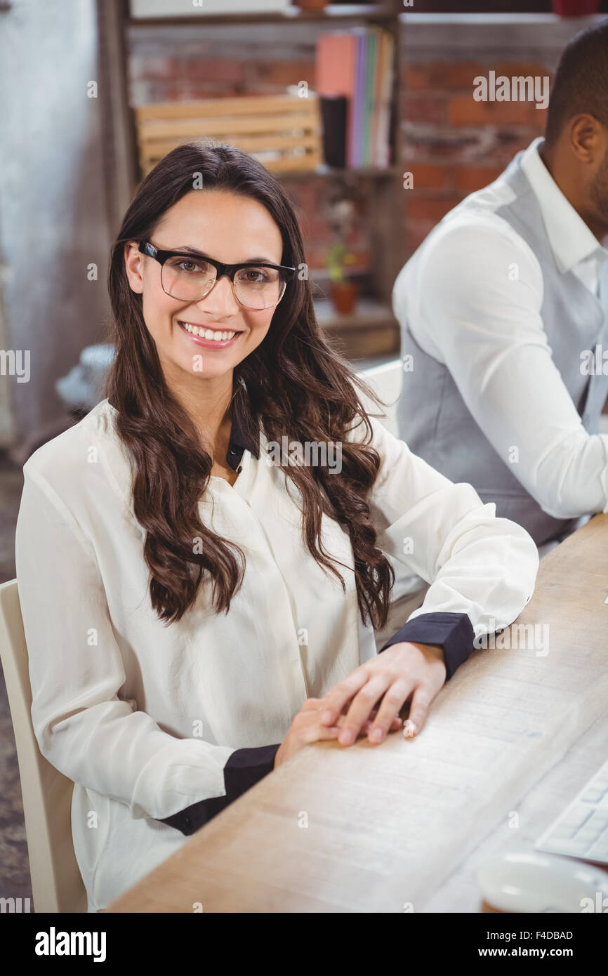 Confident young female editor hi-res stock photography and images - Alamy