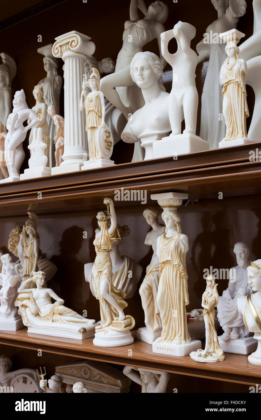 Souvenir figures of figures from greek mythology hi-res stock ...