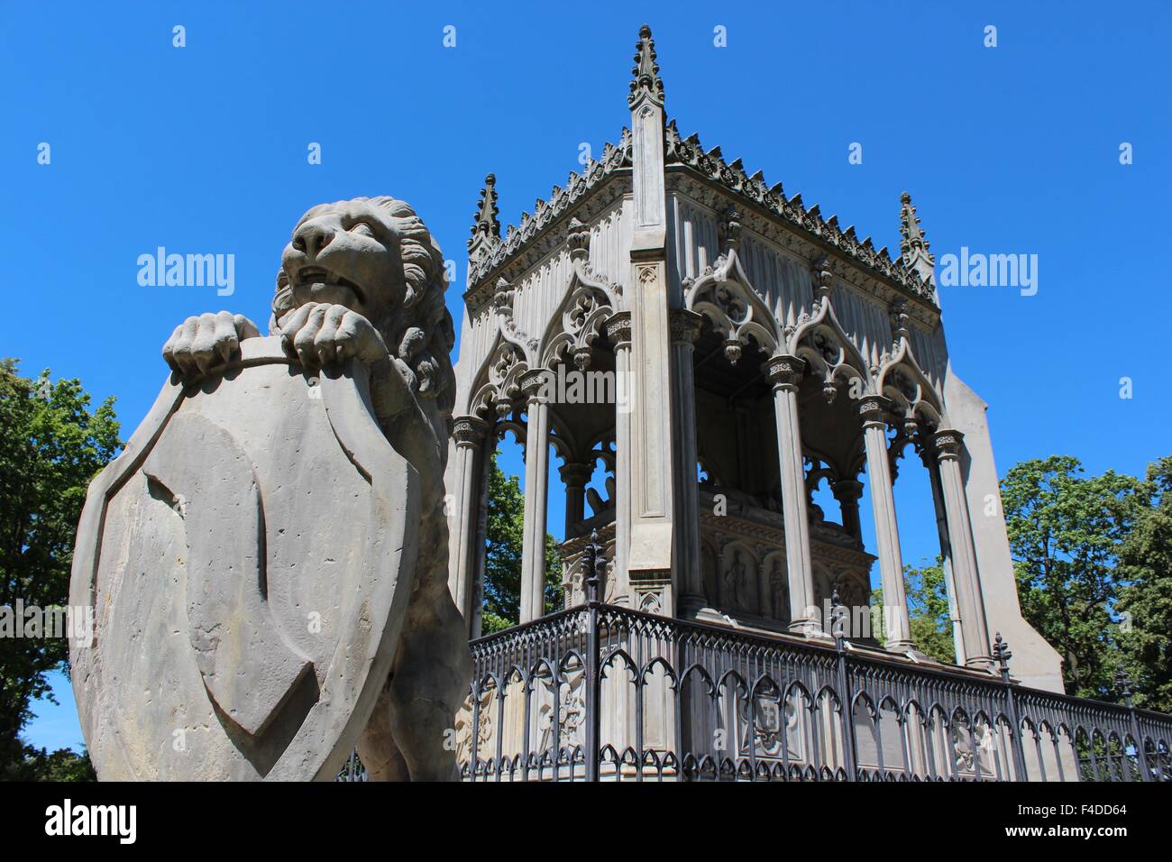 Mausoleum of Stanislaw and Aleksandra Potocki Stock Photo - Alamy