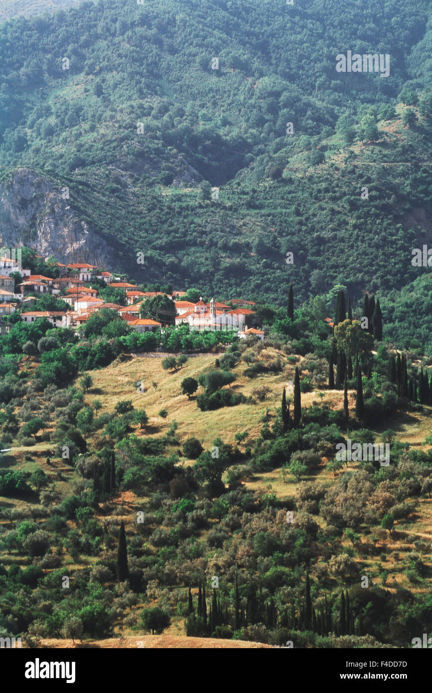 Greece, Peloponnese, Lefkochori, Central Arcadia, (Mainalo) Menalo ...