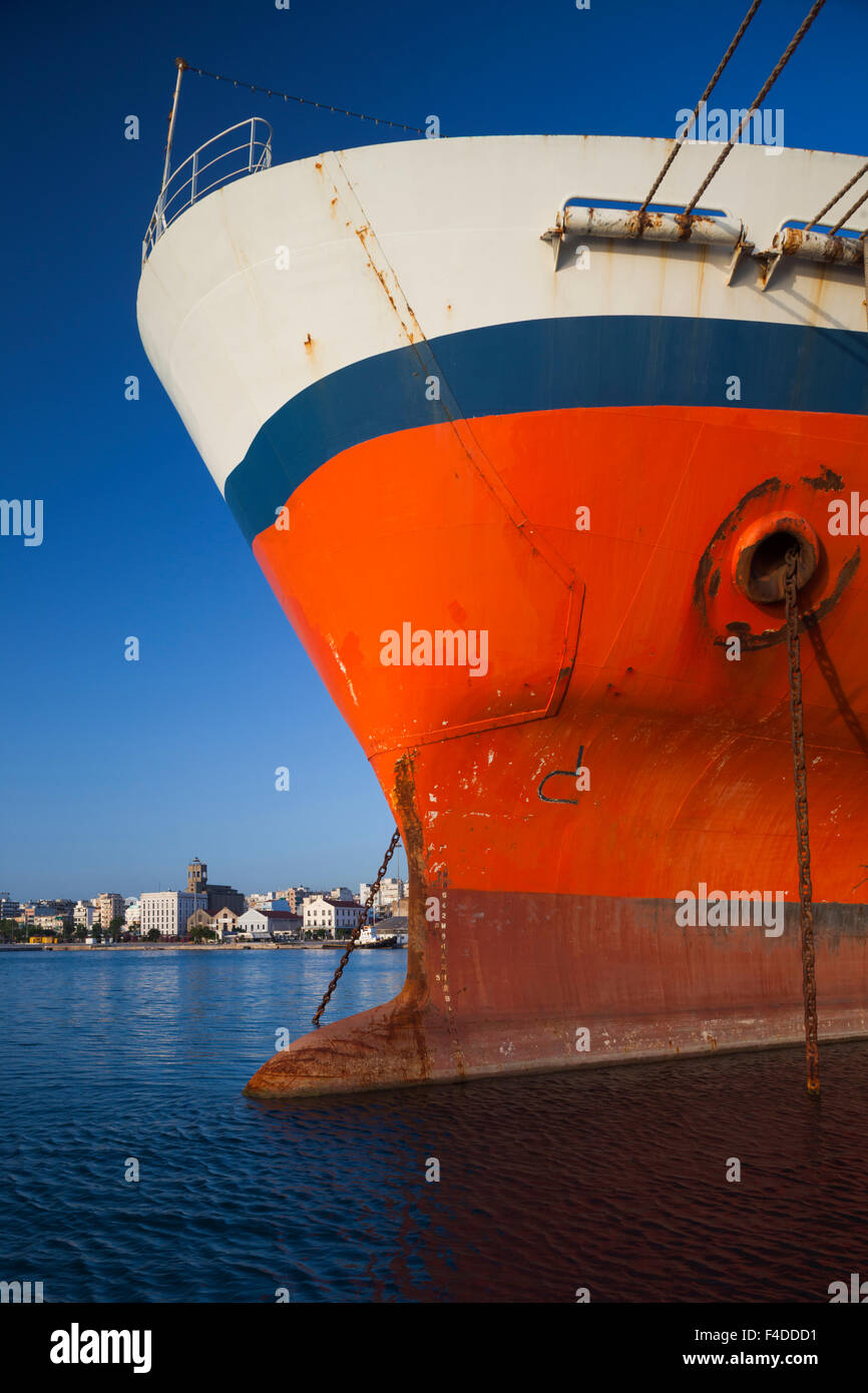 Greece, Peloponnese, Patra, ocean ferry boat Stock Photo - Alamy