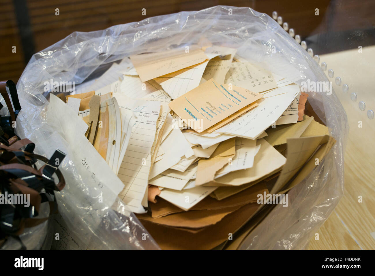Germany, Berlin, Stasi Museum, DDR-era secret police museum in former ...