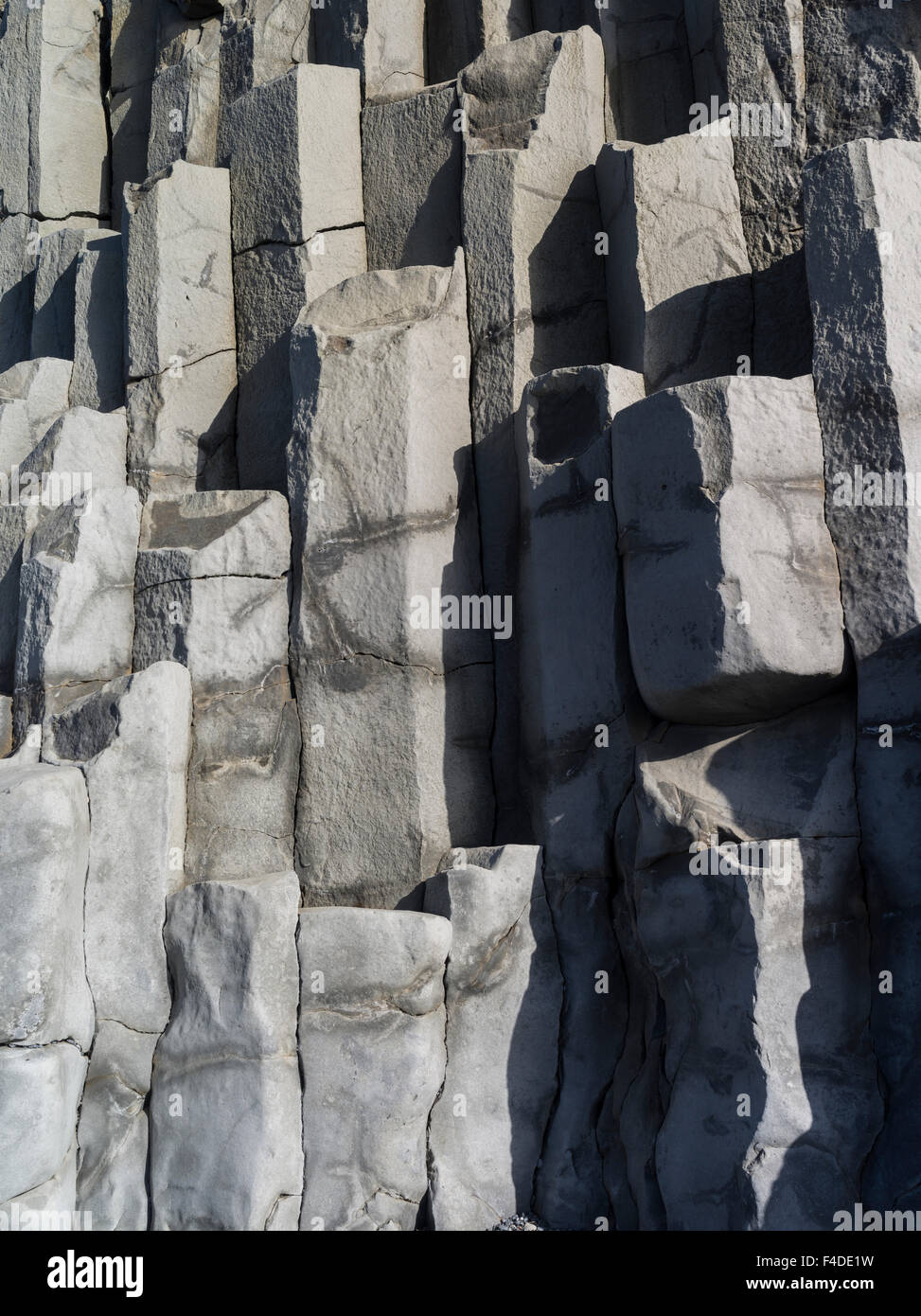 Basalt rock formation near Vik y Myrdal. (Large format sizes available ...