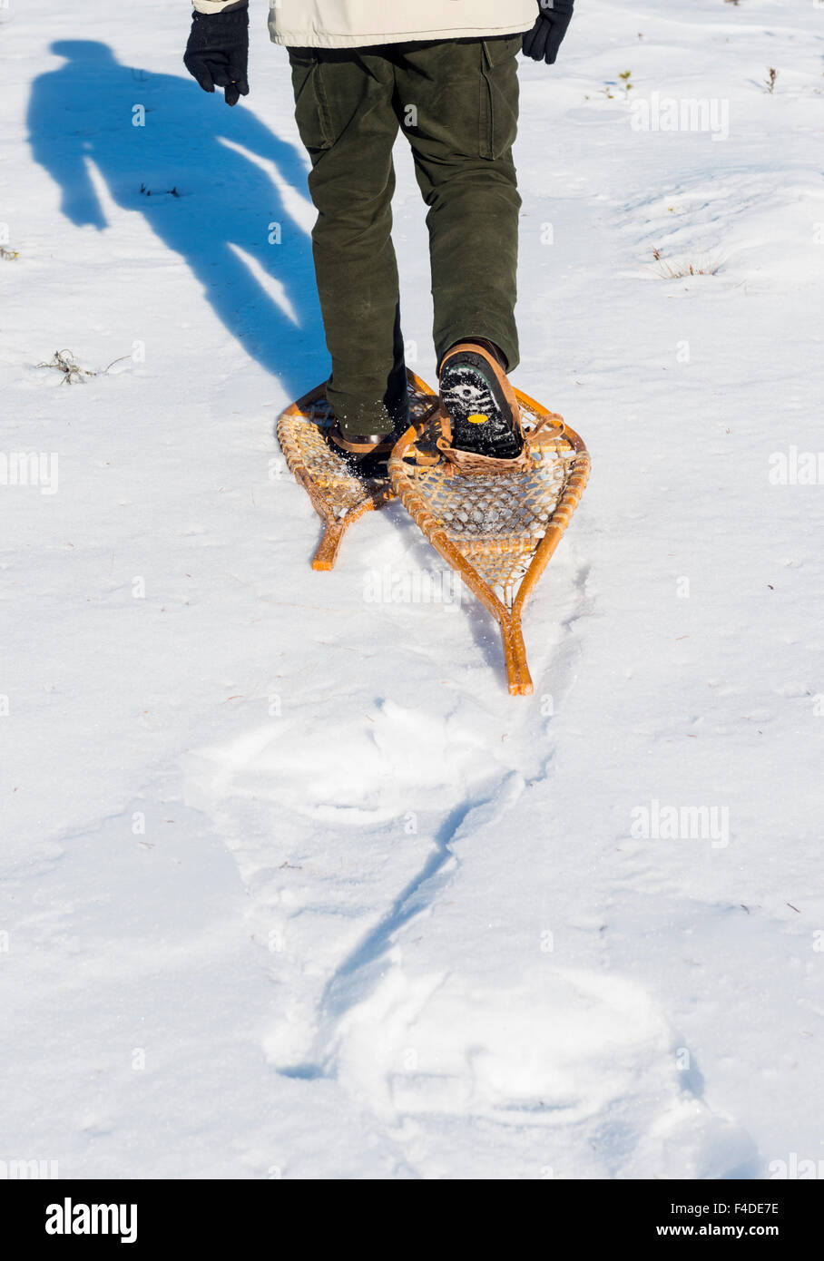Snowshoe trekking hi-res stock photography and images - Alamy