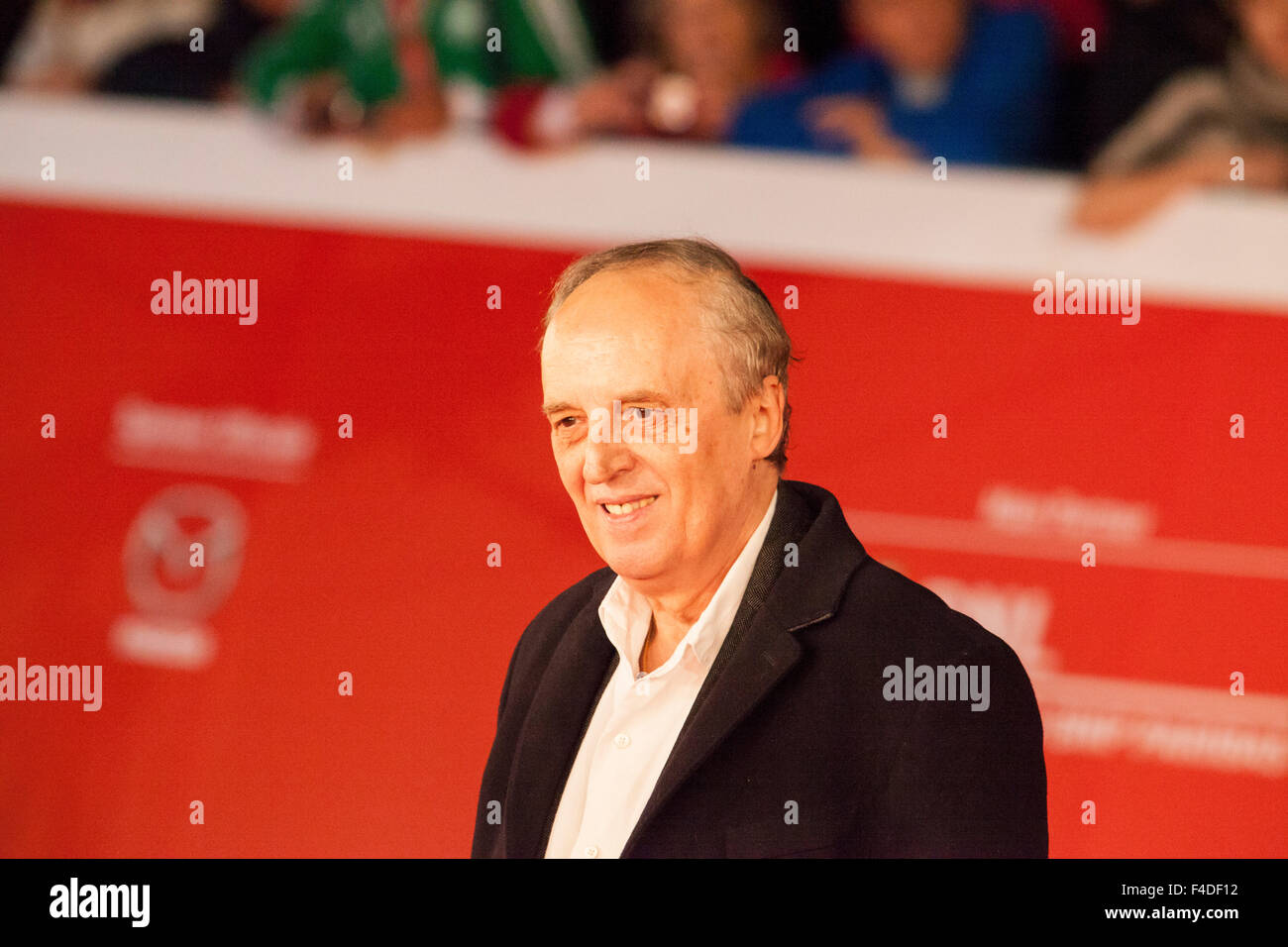Rome, Italy. 16th October, 2015. Italian horror director Dario Argento ...