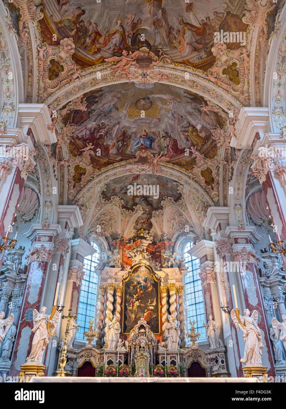 Unserer Lieben Frau of Neustift Abbey (Abbazia di Novacella), a gothic ...