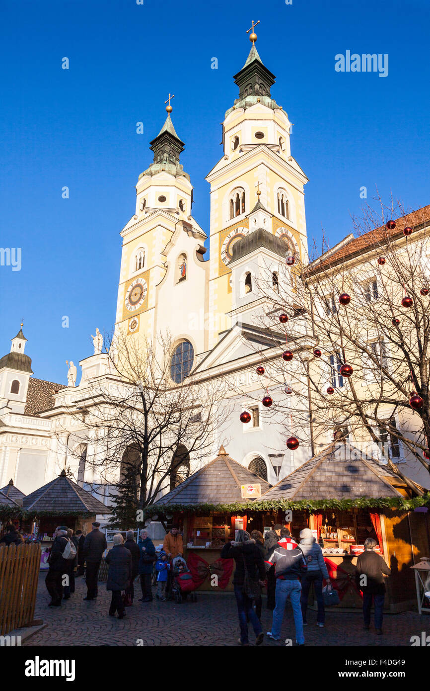 The Christmas Market in Brixen (also called Bressanone or Persenon ...