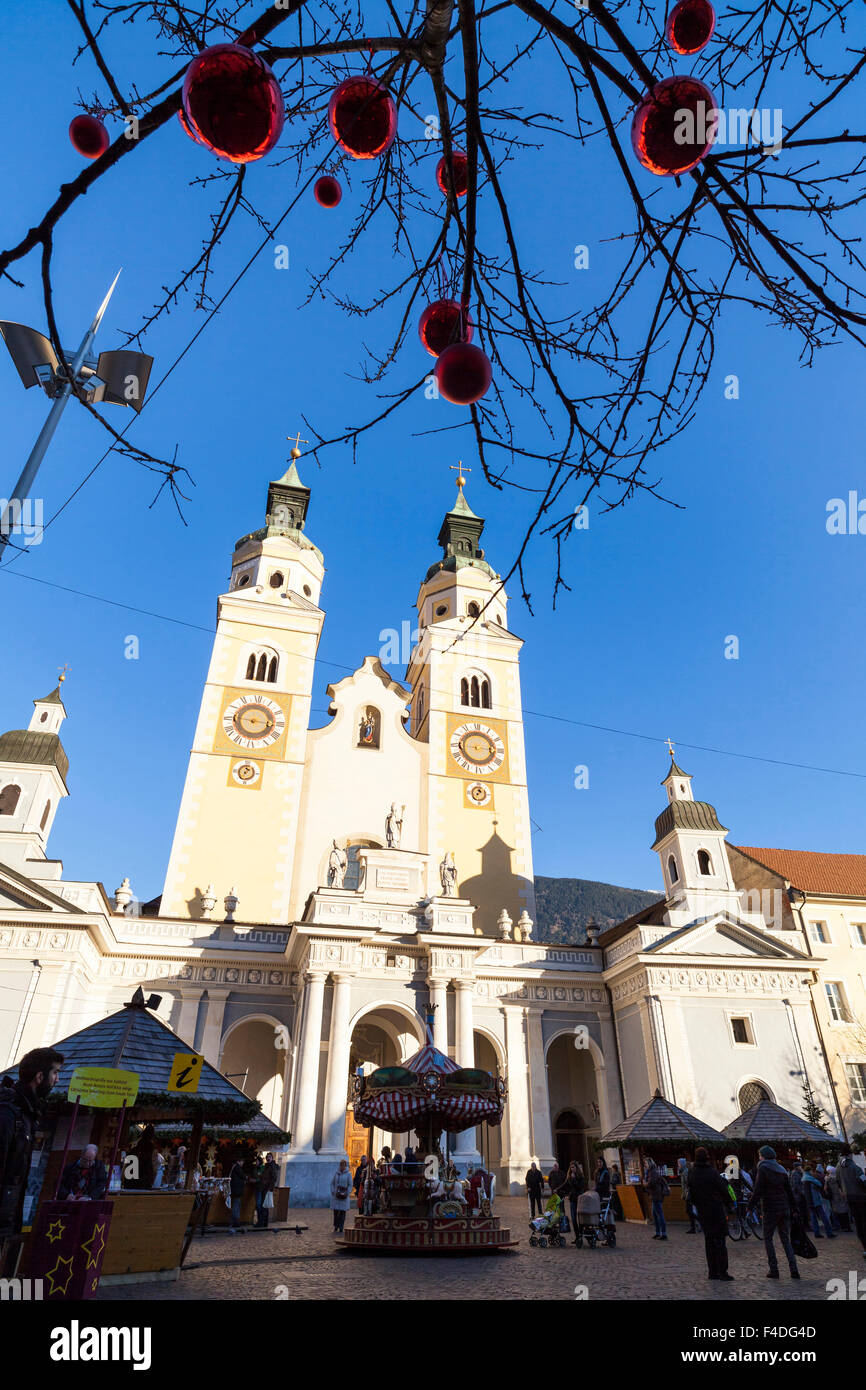 The Christmas Market in Brixen (also called Bressanone or Persenon ...