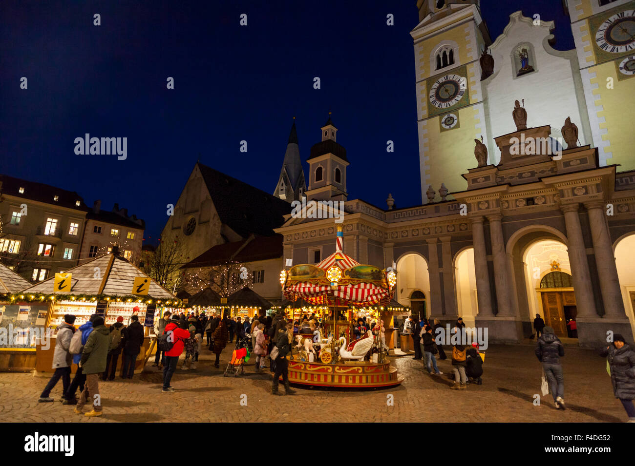 The Christmas Market in Brixen (also called Bressanone or Persenon) on ...
