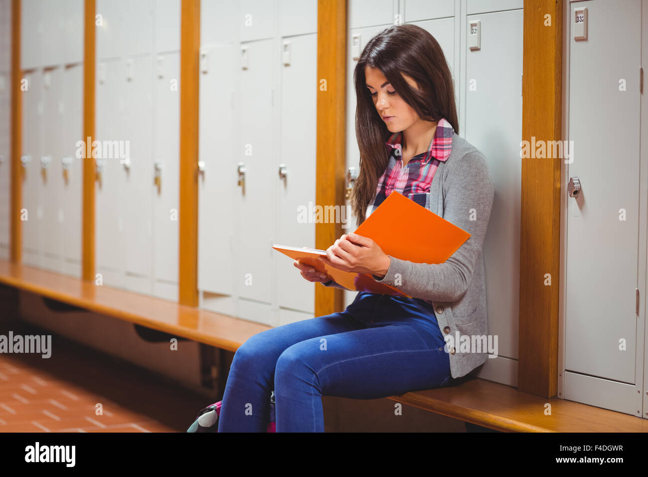 Beautiful student woman learning hi-res stock photography and images ...