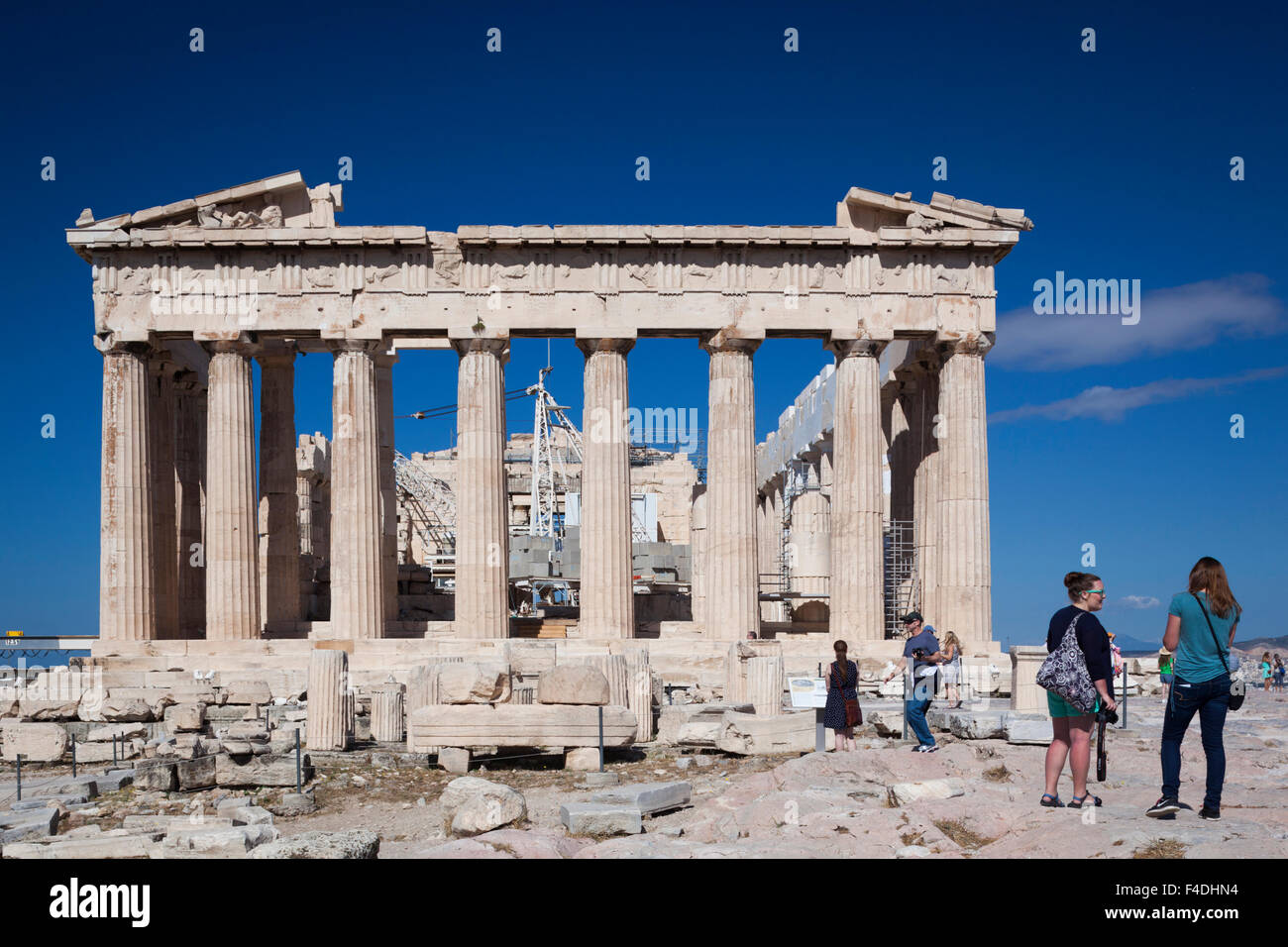 Central Greece, Athens, Acropolis, The Parthenon Stock Photo - Alamy