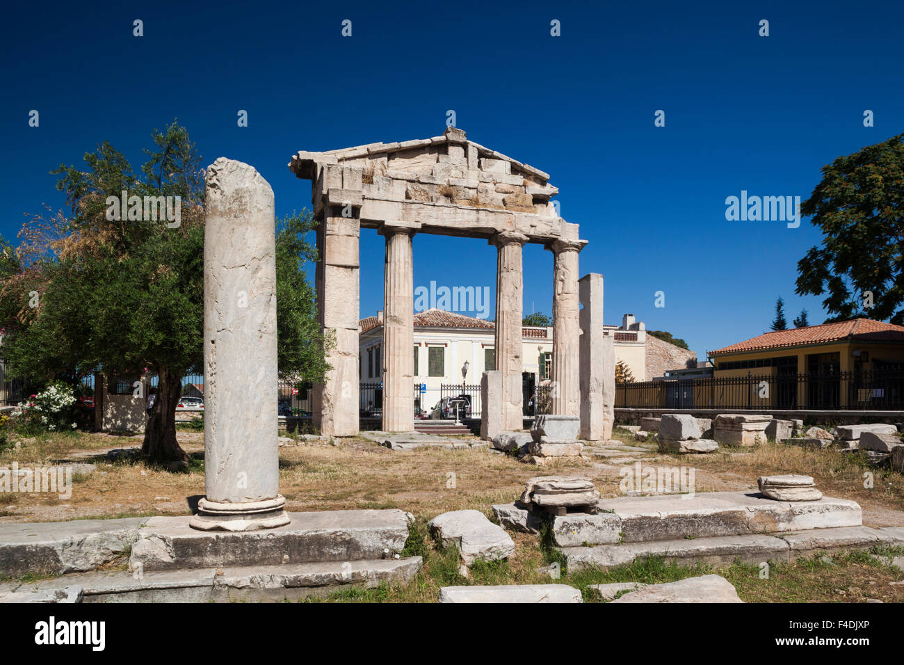 Central Greece, Athens, Roman Agora Stock Photo - Alamy
