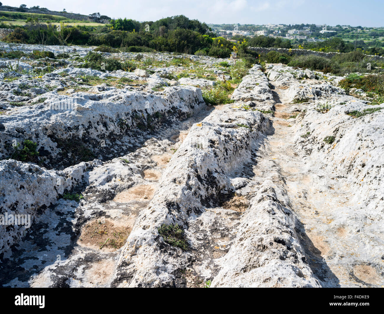 Mysterious cart ruts hi-res stock photography and images - Alamy