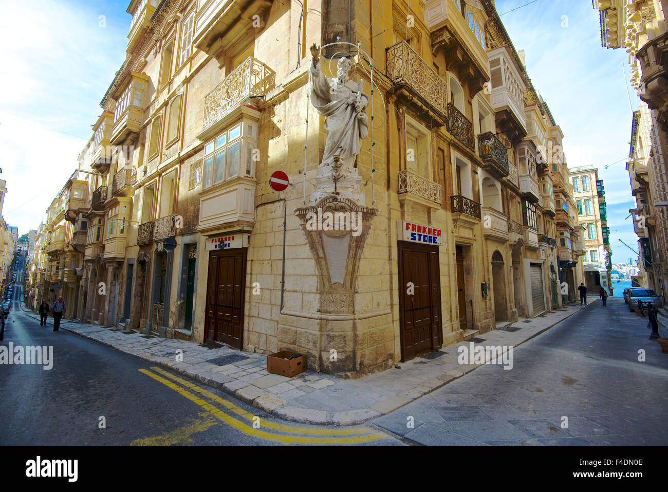 Valletta, Malta. This city of Baroque architecture is a UNESCO World ...