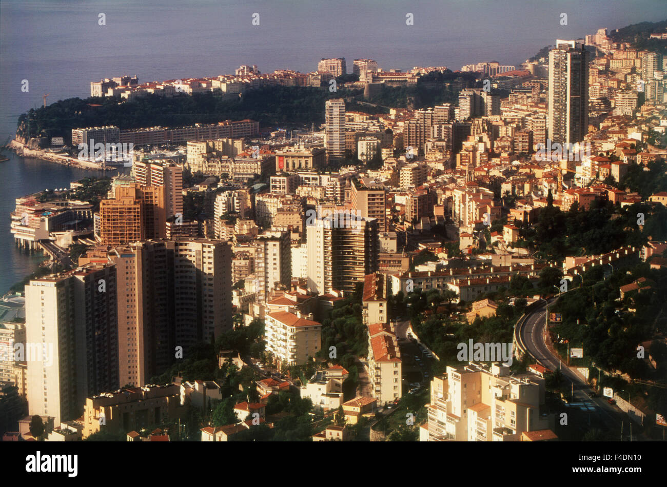 Monaco. Principality of Monaco. (Large format sizes available Stock ...