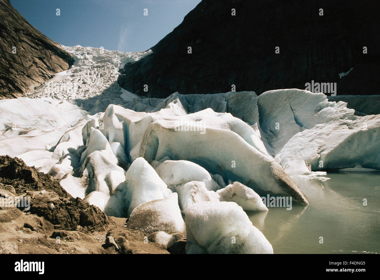 Norway, Briksdal Glacier (Large format sizes available Stock Photo - Alamy