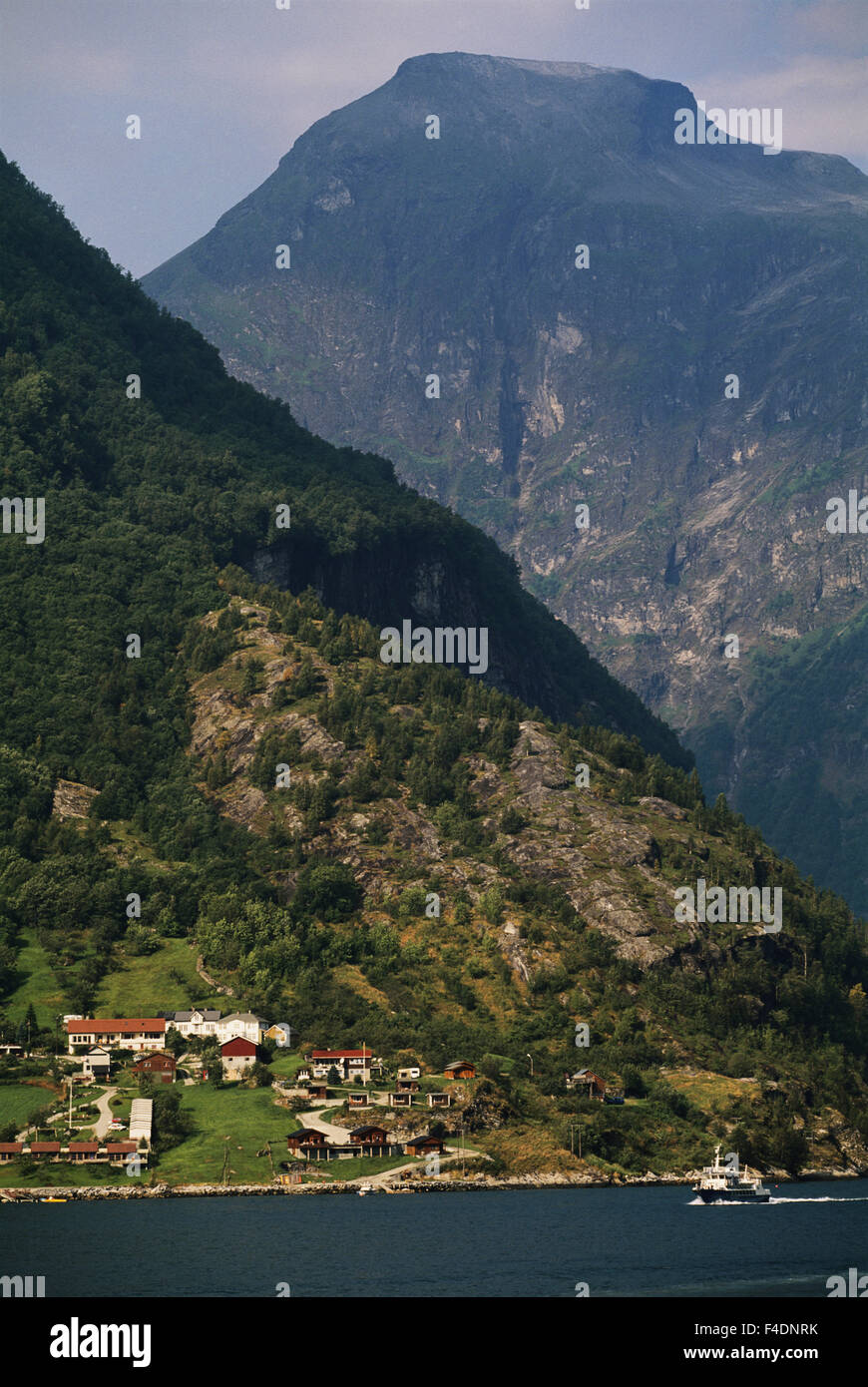 Norway, Fjord, View of Geirangerfjord (Large format sizes available ...