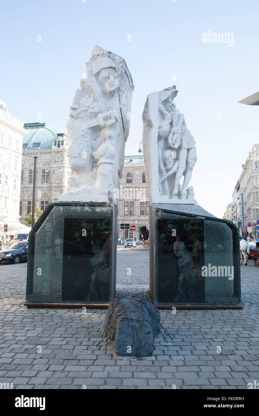 Monument against war fascism vienna hi-res stock photography and images ...