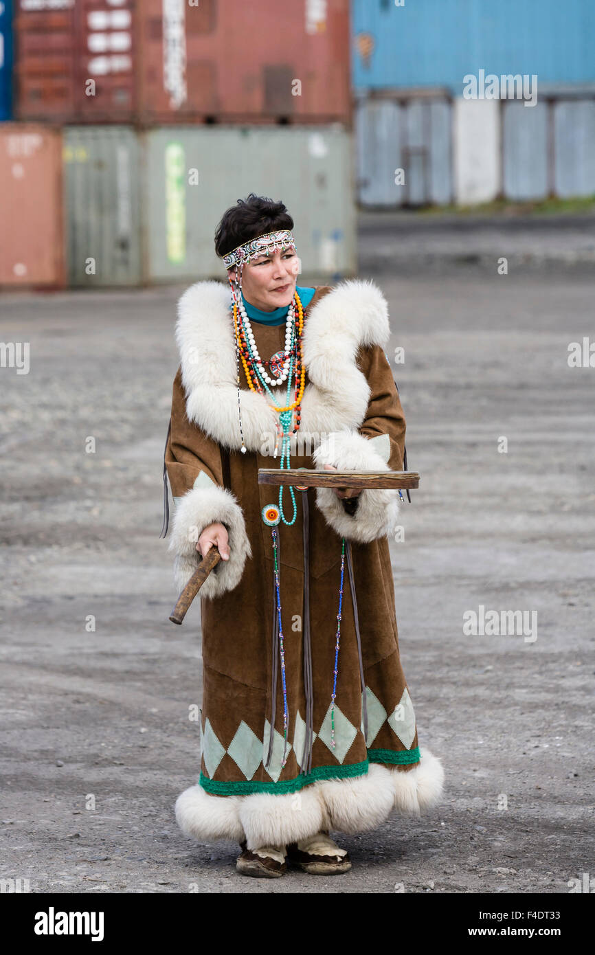 Eskimo yupik woman chukotka hi-res stock photography and images - Alamy