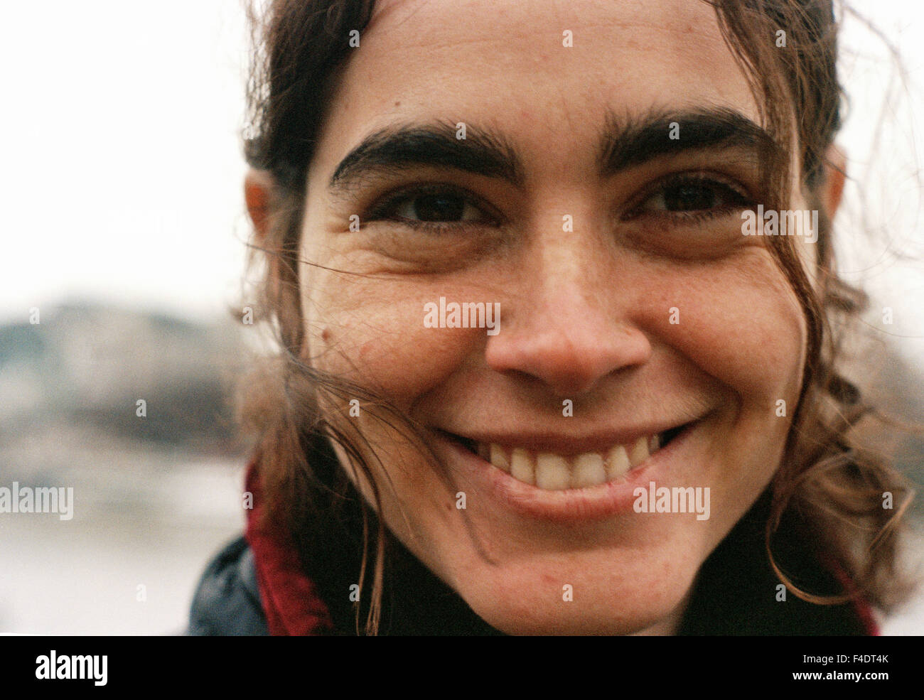 Portrait of a smiling woman Stock Photo - Alamy